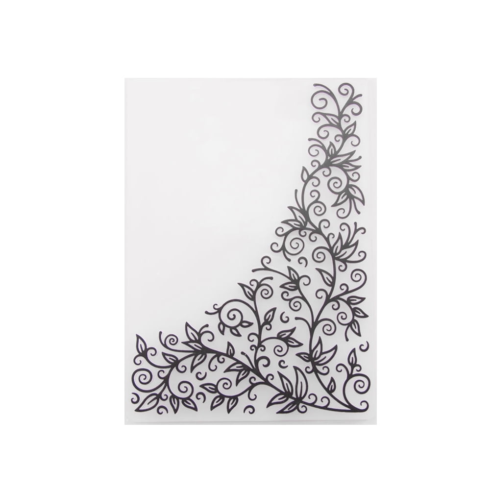 LOLIPPYY Plastic Embossing Template Stencil Folder for Scrapbooking ...