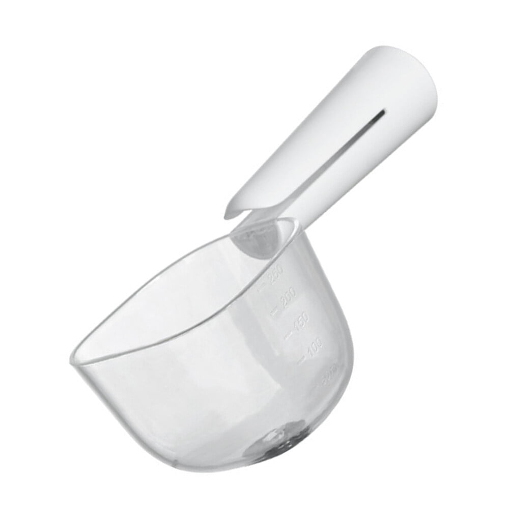 LOLIPPYY Plastic Measuring Cup Accurate Measuring Compact White 1Pcs ...