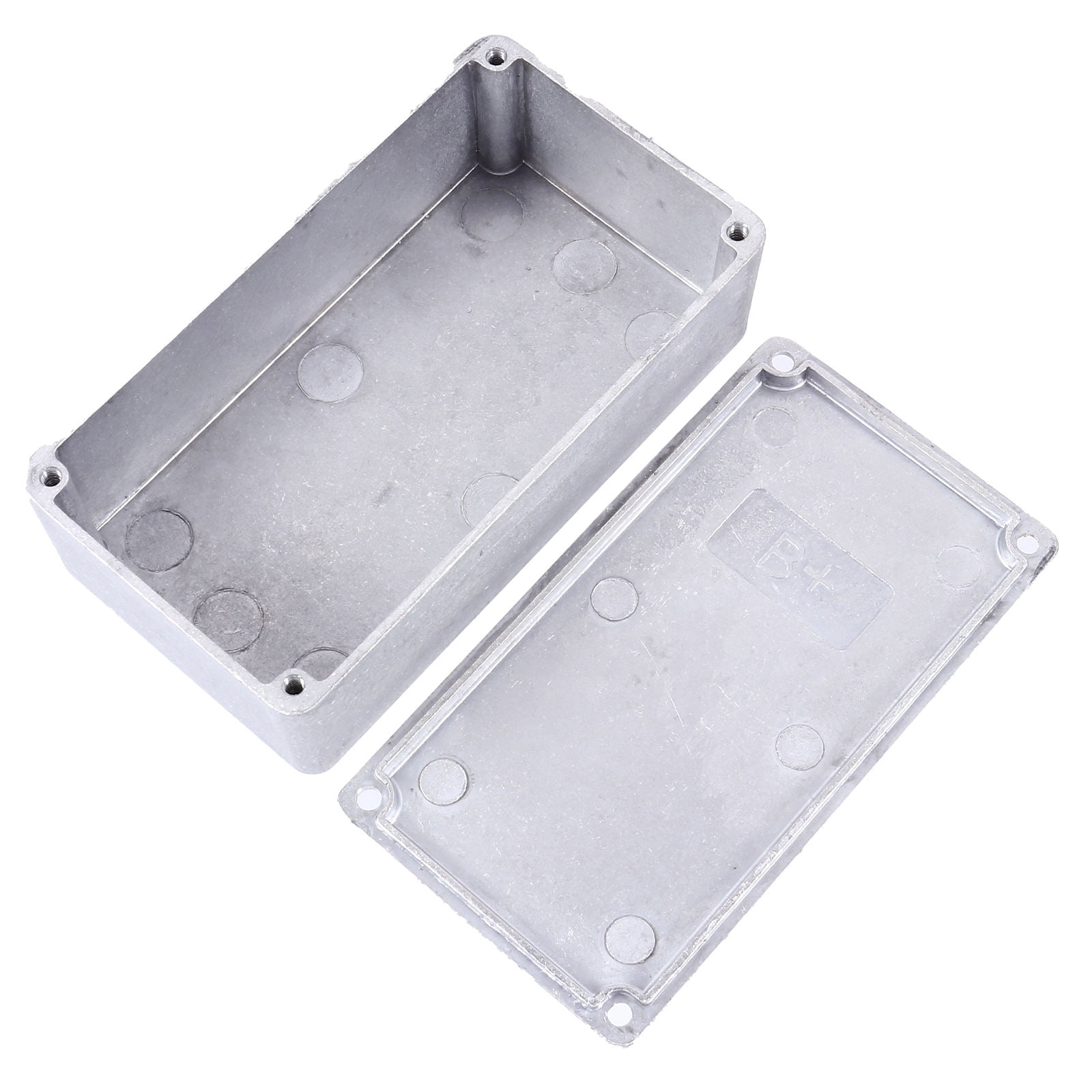 LOLIPPYY Plated Aluminum Guitar Pedal Enclosure Box with Anti-Rust for ...