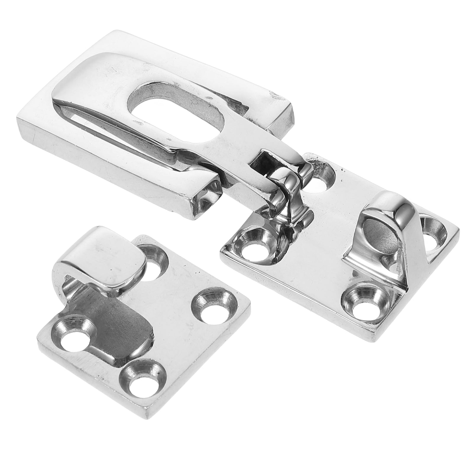 LOLIPPYY Plated Silver Heavy Duty Boat Hatch Latch with User Friendly ...