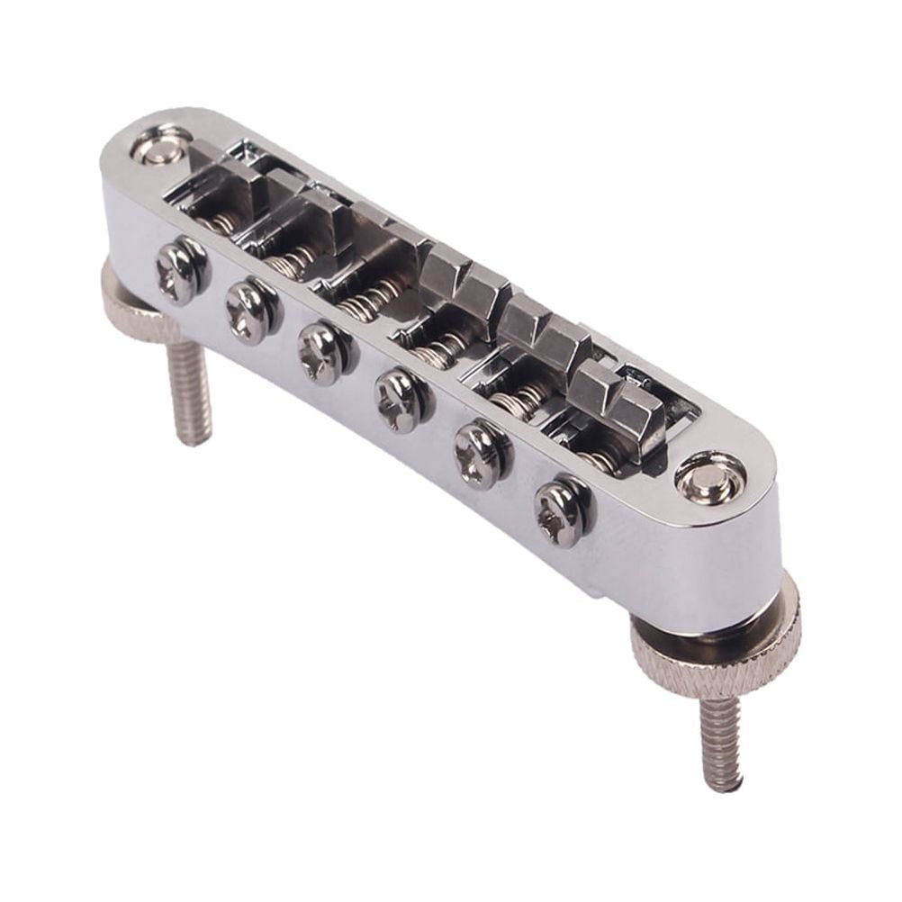 LOLIPPYY Plated Tune Bridge Adjustable Guitar Bridge for Guitars ...