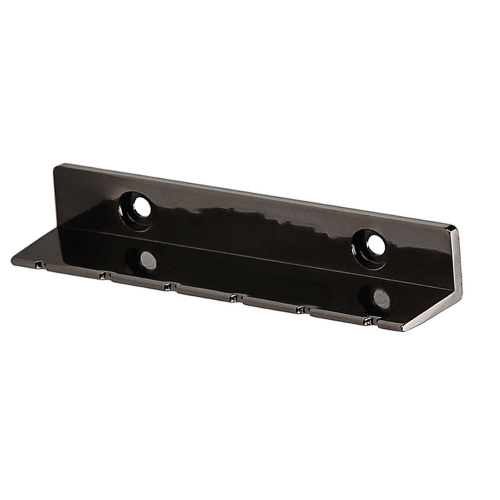 LOLIPPYY Premium Black POM Guitar Bridge Saddle and Upper String Nut ...
