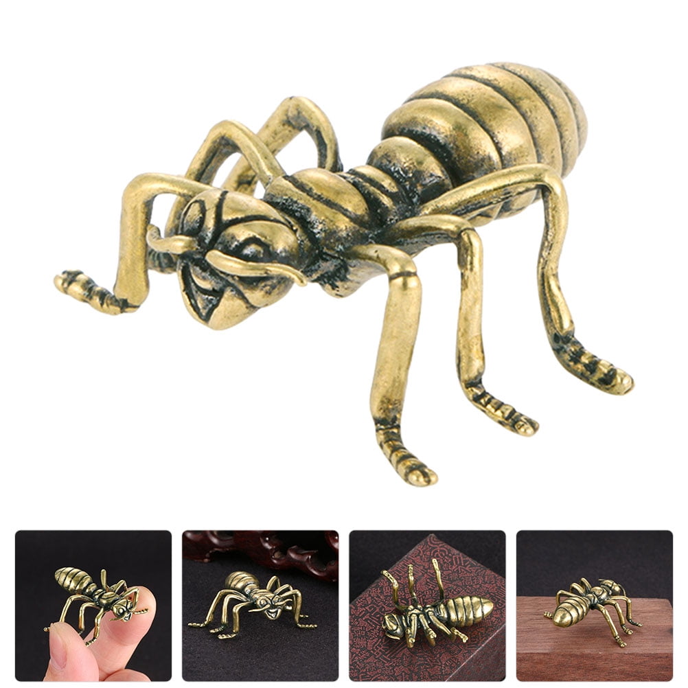 LOLIPPYY Premium Copper Ant Desktop Ornament with Artistic Design for ...