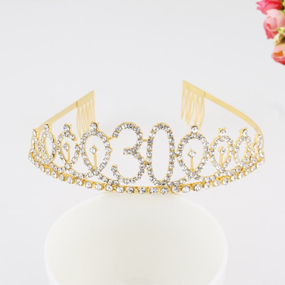 LOLIPPYY Rhinestone Princess Hair Comb Jewelry for Women, Perfect ...