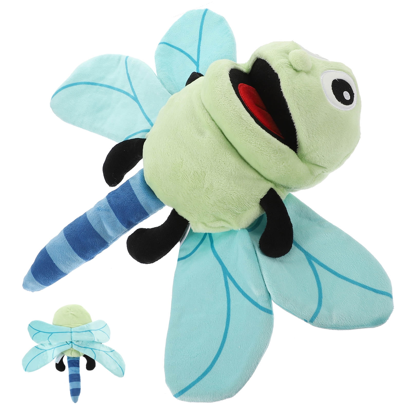 LOLIPPYY Realistic Dragonfly Puppet Plush Assorted Color Motor Skills ...