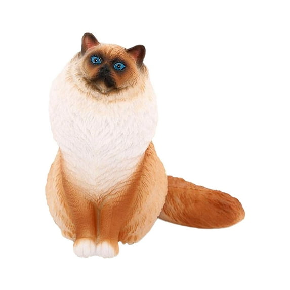 LOLIPPYY Realistic Small Kitten Models Plastic Cat Figures Educational ...