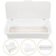 LOLIPPYY Rectangular Kitchen Cutlery Organizer Storage Box White 1Pcs - Walmart.com