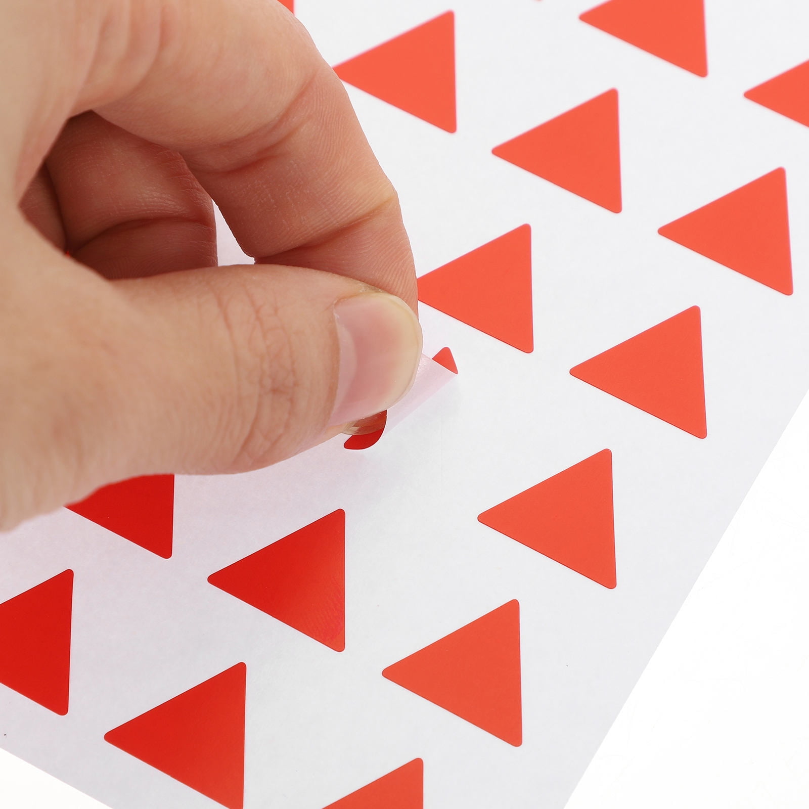 LOLIPPYY Red Adhesive Classification Stickers for Home Organization ...