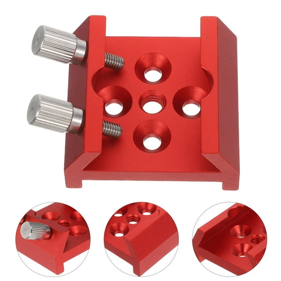 LOLIPPYY Red Aluminum Alloy Telescope Dovetail Saddle Clamp with ...