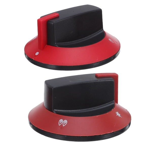 Red Stove Knob
