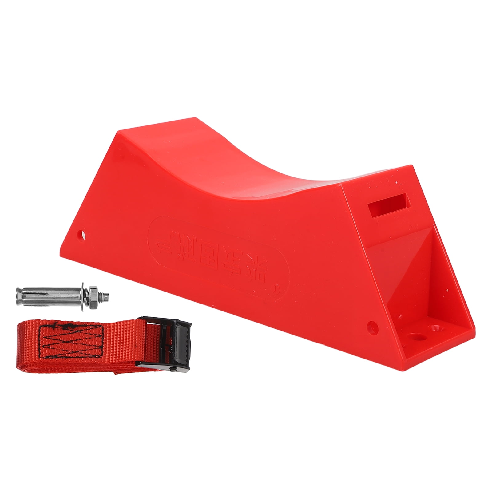 LOLIPPYY Red Gas Tank Holder with Cylinder Restraint Strap and Visible ...