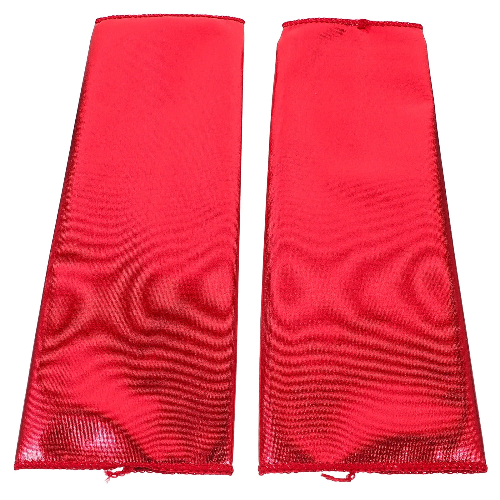 LOLIPPYY Red Patent Leather Fingerless Gloves 1 Pair For Cosplay ...
