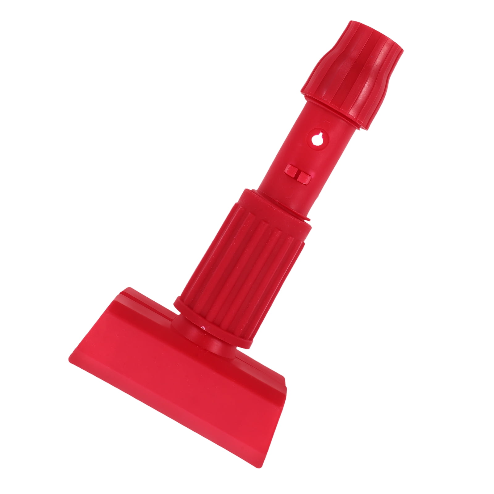 LOLIPPYY Red Plastic Mop Head Clamp Detachable Mop Handle Part for Easy ...
