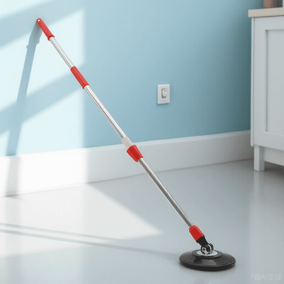 LOLIPPYY Rotating Mop Pole Handle Stainless Steel with 360 Degree ...