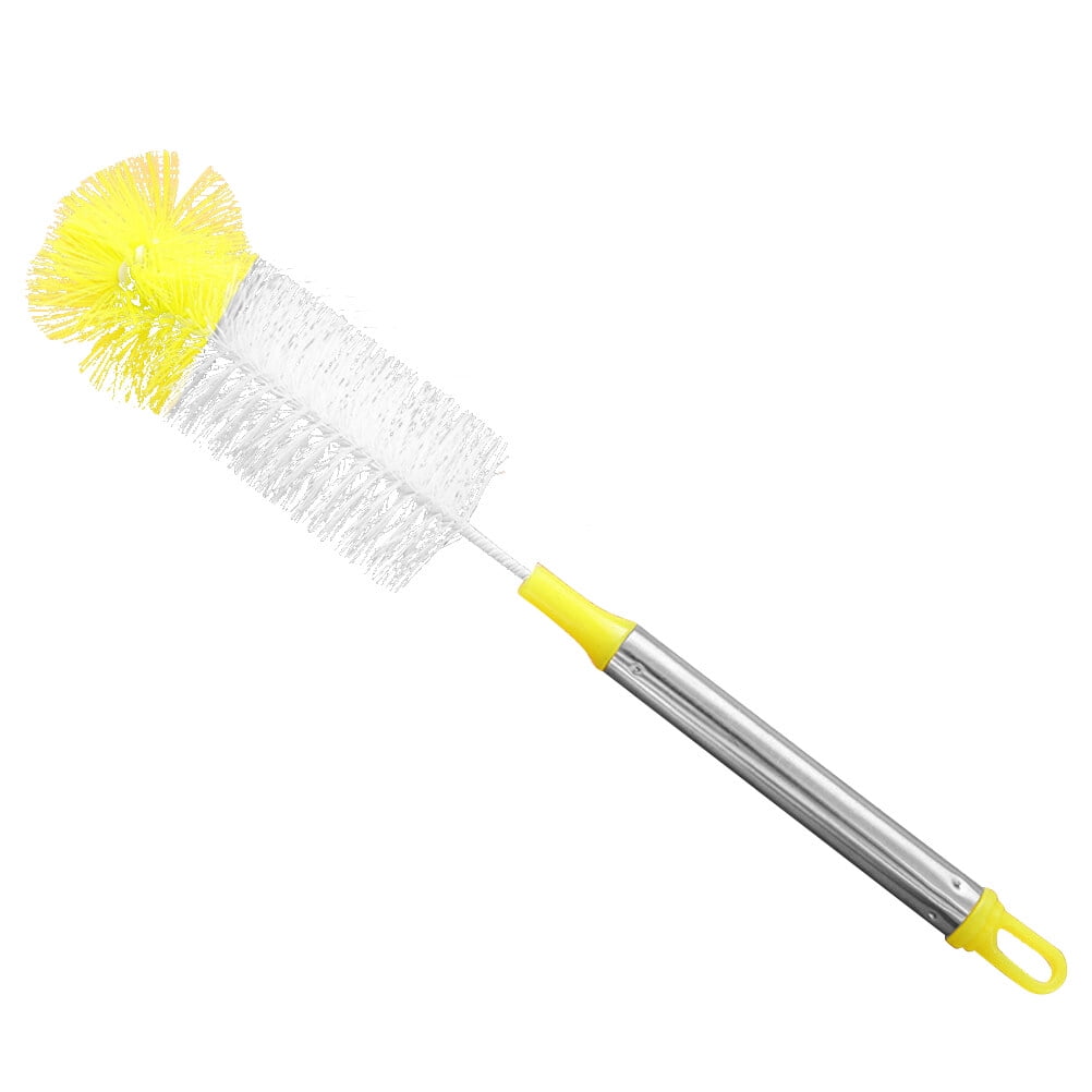 LOLIPPYY Round Bendable Handle Wash Cup Bottle Cleaning Brushes Nylon ...