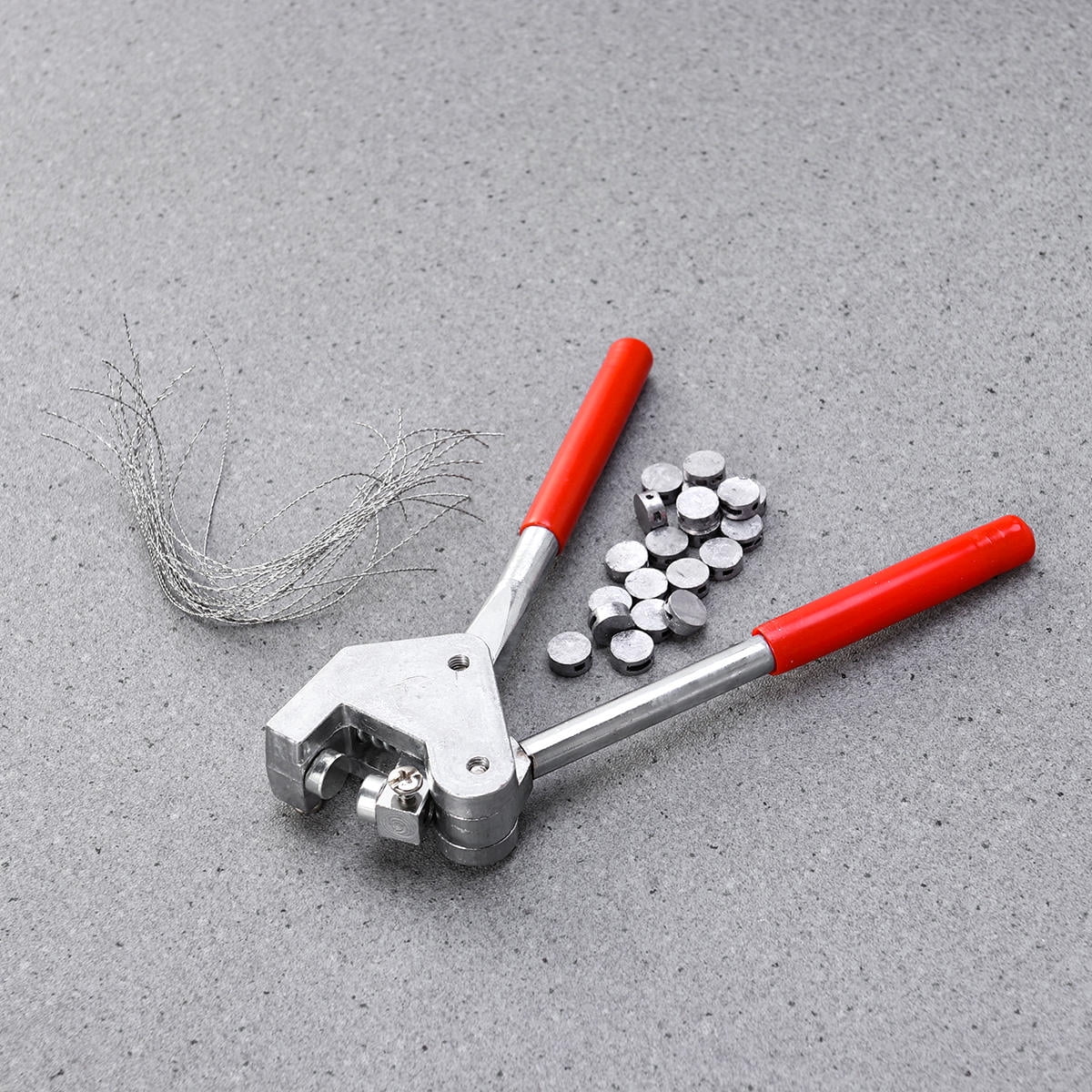 LOLIPPYY Sealing Pliers Kit Portable Steel and Plastic Logistics Seal ...