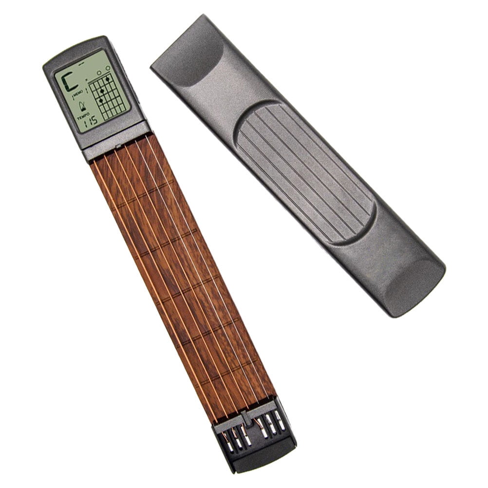 LOLIPPYY Simple Guitar Trainer Black 6 Fret Portable Practice Tool for ...