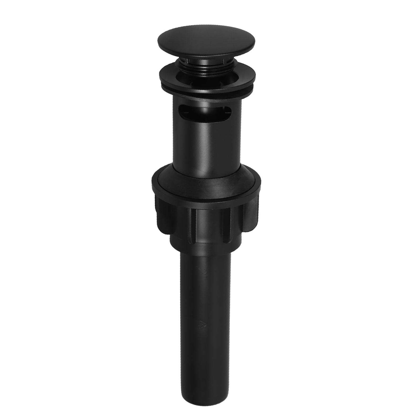 LOLIPPYY Bathroom Sink Drain with Overflow, Stopper, Hair Catcher, Anti ...
