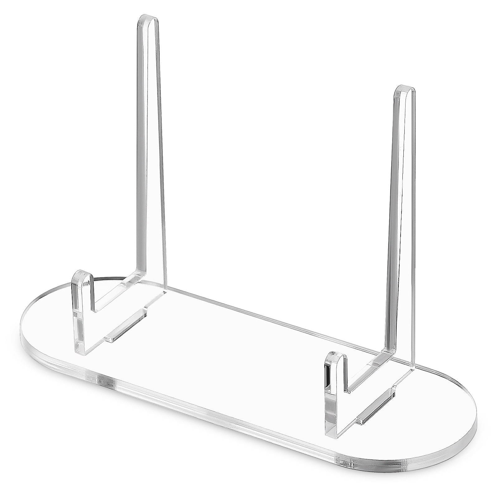 LOLIPPYY Small Transparent Acrylic Display Stand for Item Display and ...