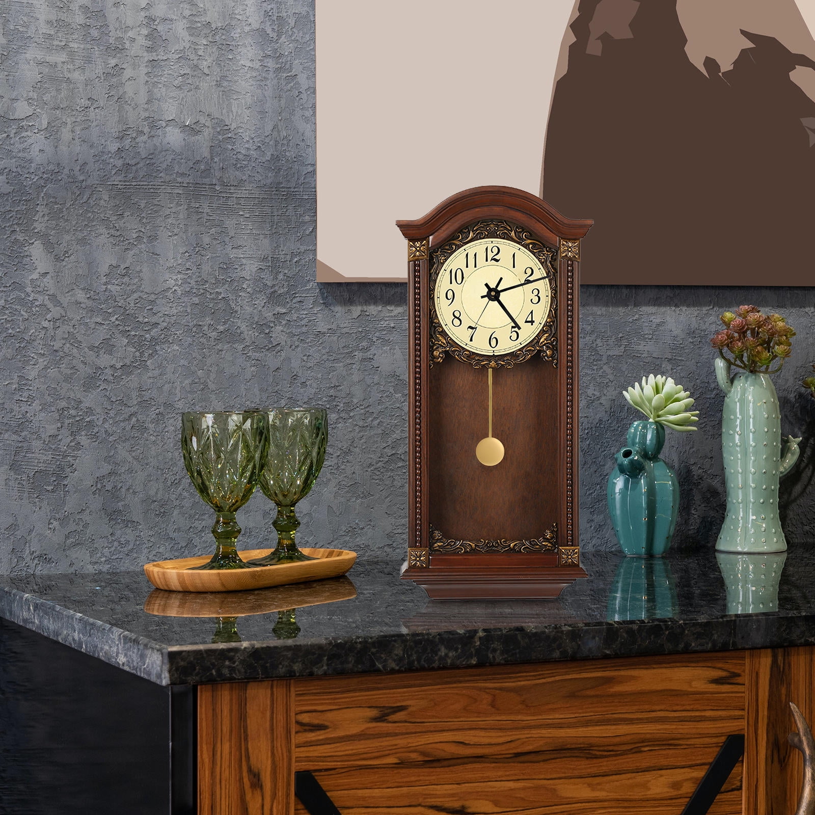 LOLIPPYY Black Small Clock Hands Set for and Minimalist Wall Clock ...