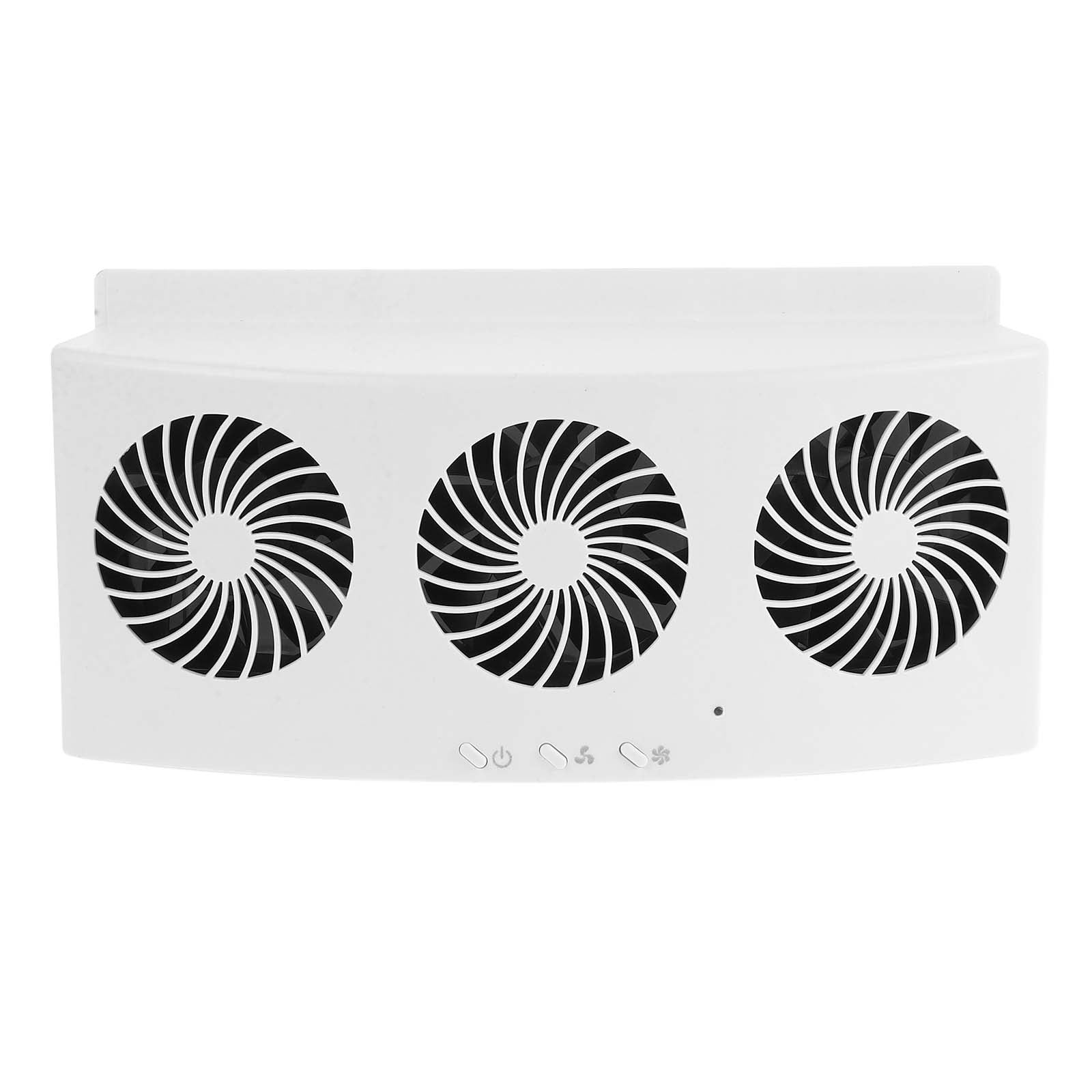 LOLIPPYY Solar Powered Car Window Vent Fan for Auto Cooling Car Exhaust ...