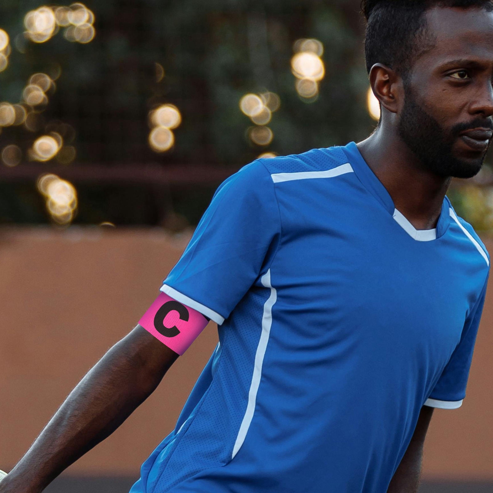 LOLIPPYY Sports Leader Armband in Rosy Color for Soccer and Football ...