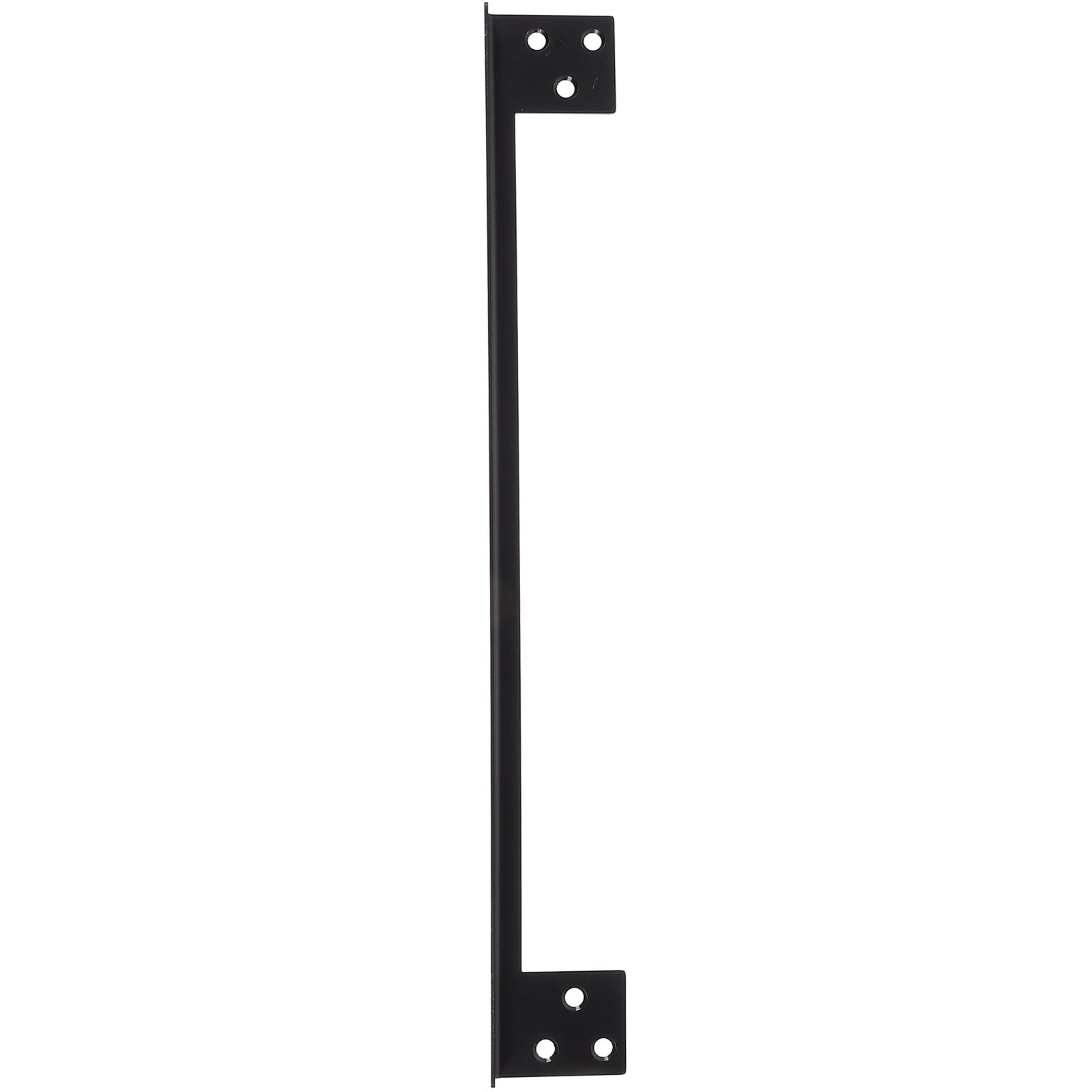 LOLIPPYY Stainless Steel Door Latch Guard Black for Outswing Doors with ...