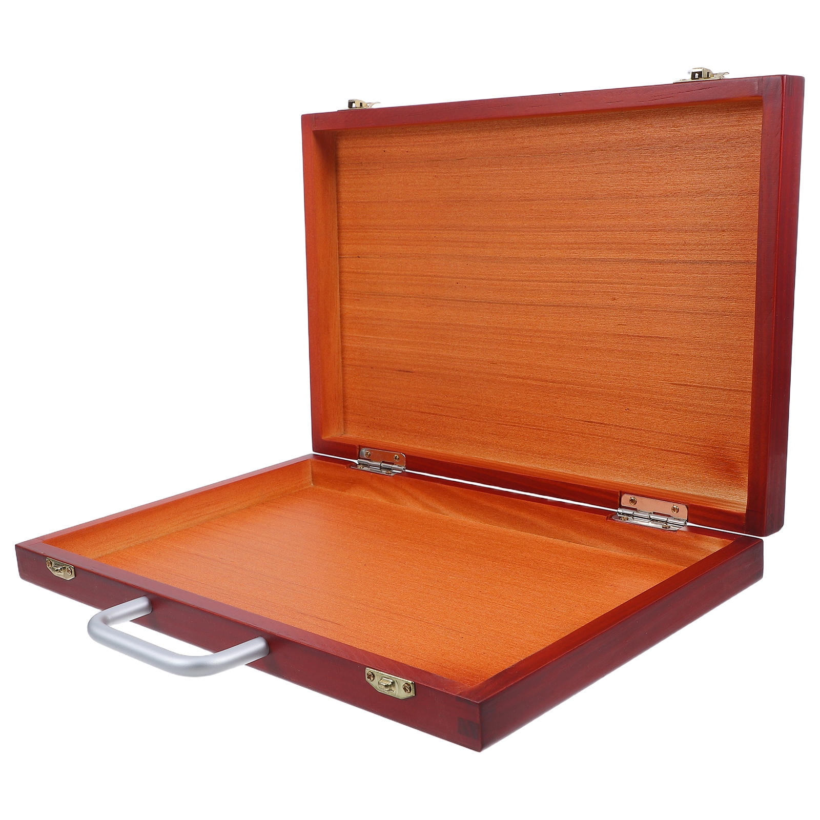 LOLIPPYY Storage Container Painting Tool Storage Case Wooden Light ...