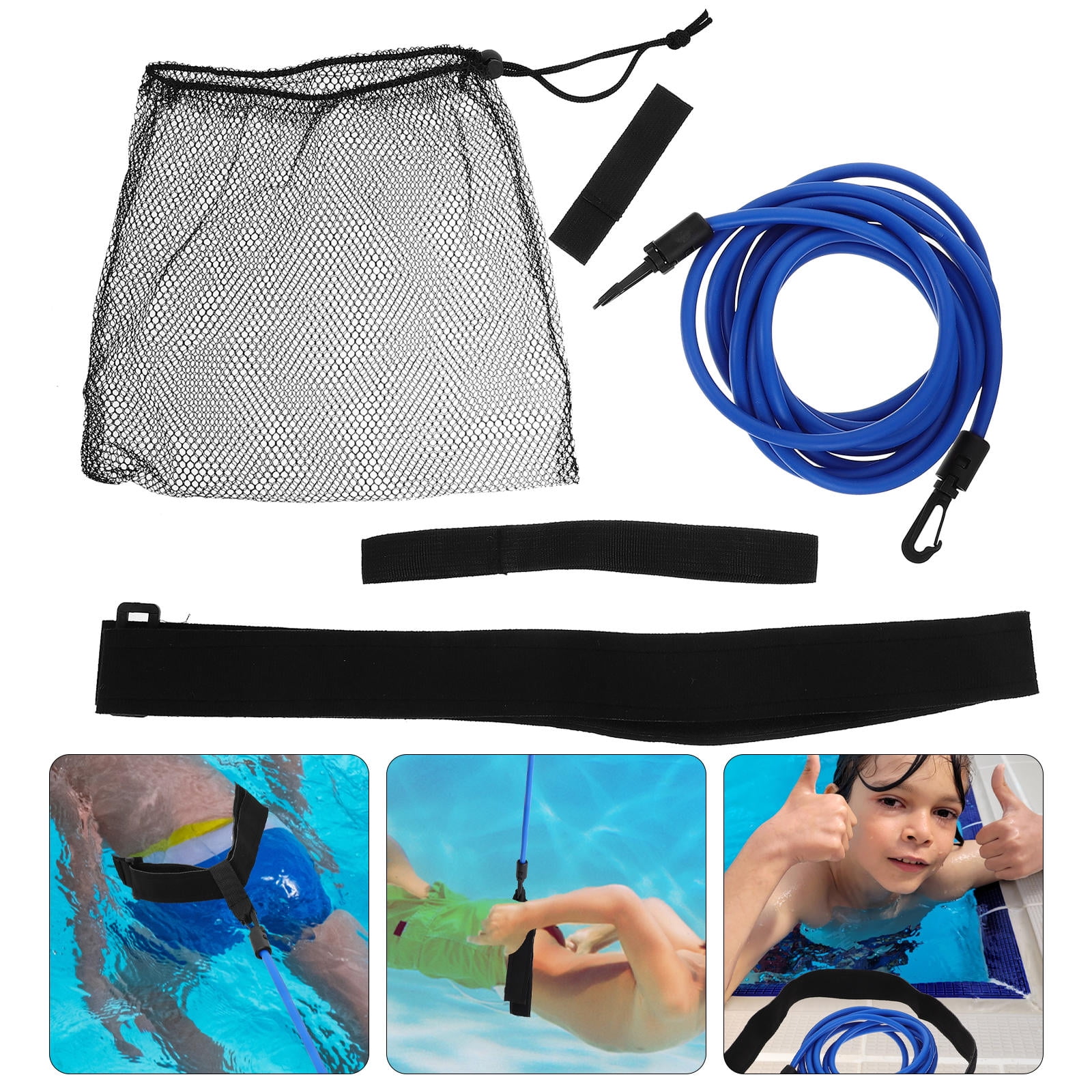 LOLIPPYY Swim Training Tether in , TPE Material, 1 Set for Swimming Practice and Training ...