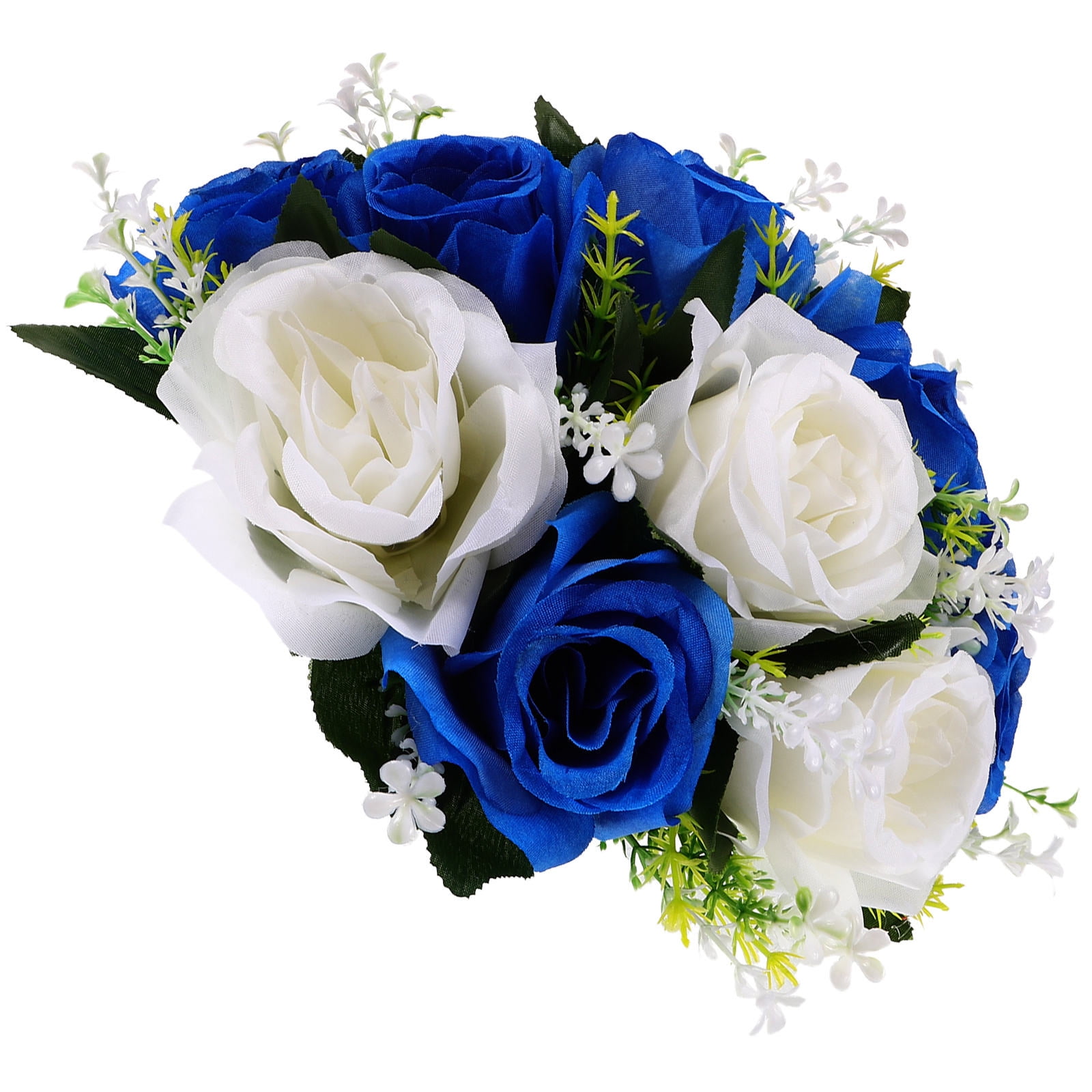 LOLIPPYY Table Artificial Flower Ball Simulated Flower Bouquet Blue ...
