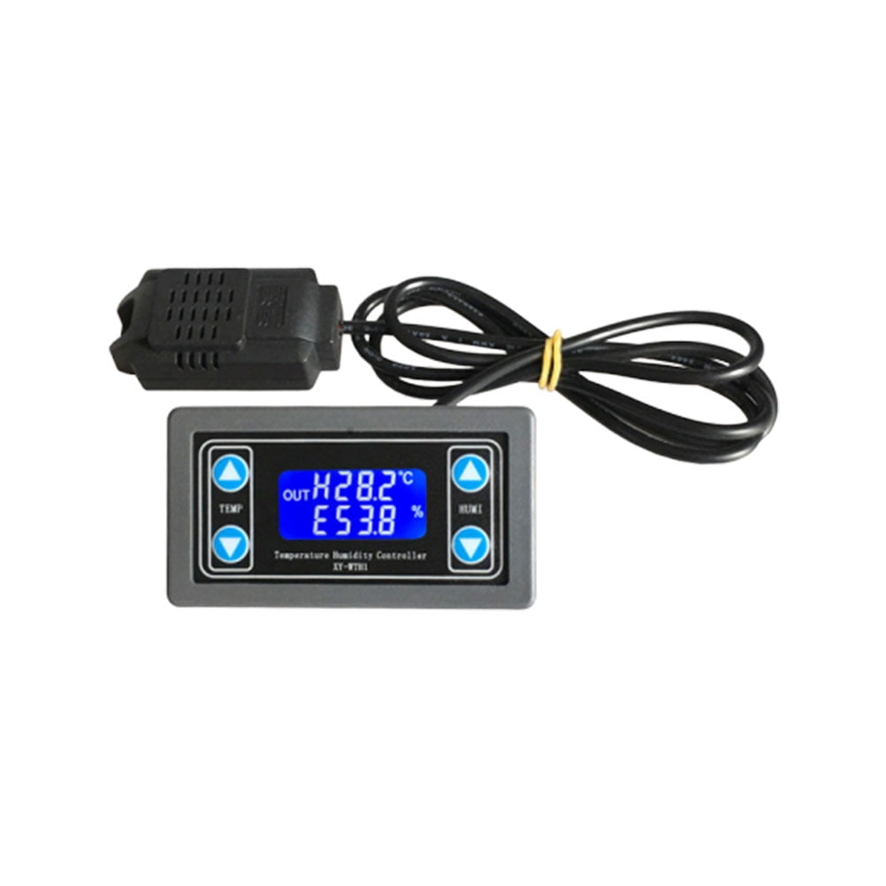 LOLIPPYY Temperature and Humidity Control Module Digital Display High Precision Double Output ...