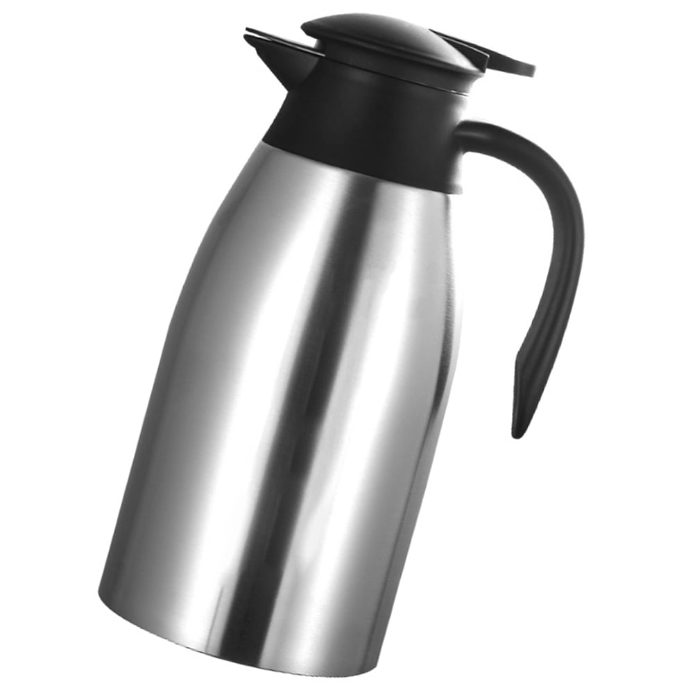 LOLIPPYY Thermal Carafes For Hot Liquids Stainless Steel Pitcher Silver ...