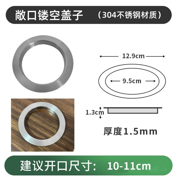 LOLIPPYY Trash Grommet: Embedded Kitchen Waste Lid Ring for Countertop ...
