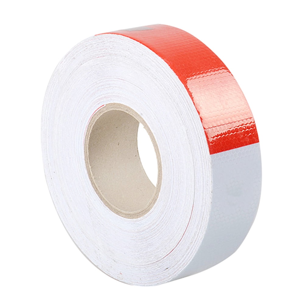 LOLIPPYY Vehicle Reflective Tape Red Honeycomb Polygonal Design Strong ...