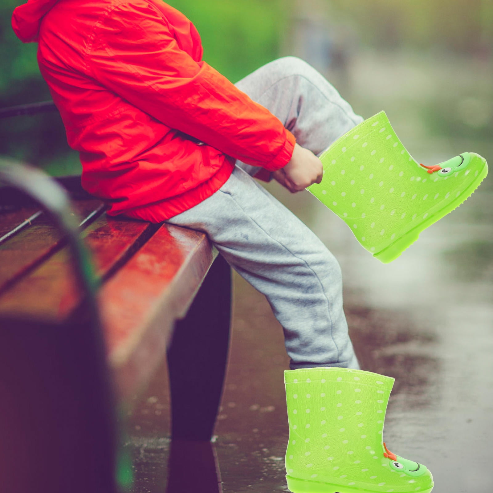 LOLIPPYY Waterproof Durable Shoes with Thick Sole for Wearing in Wet ...