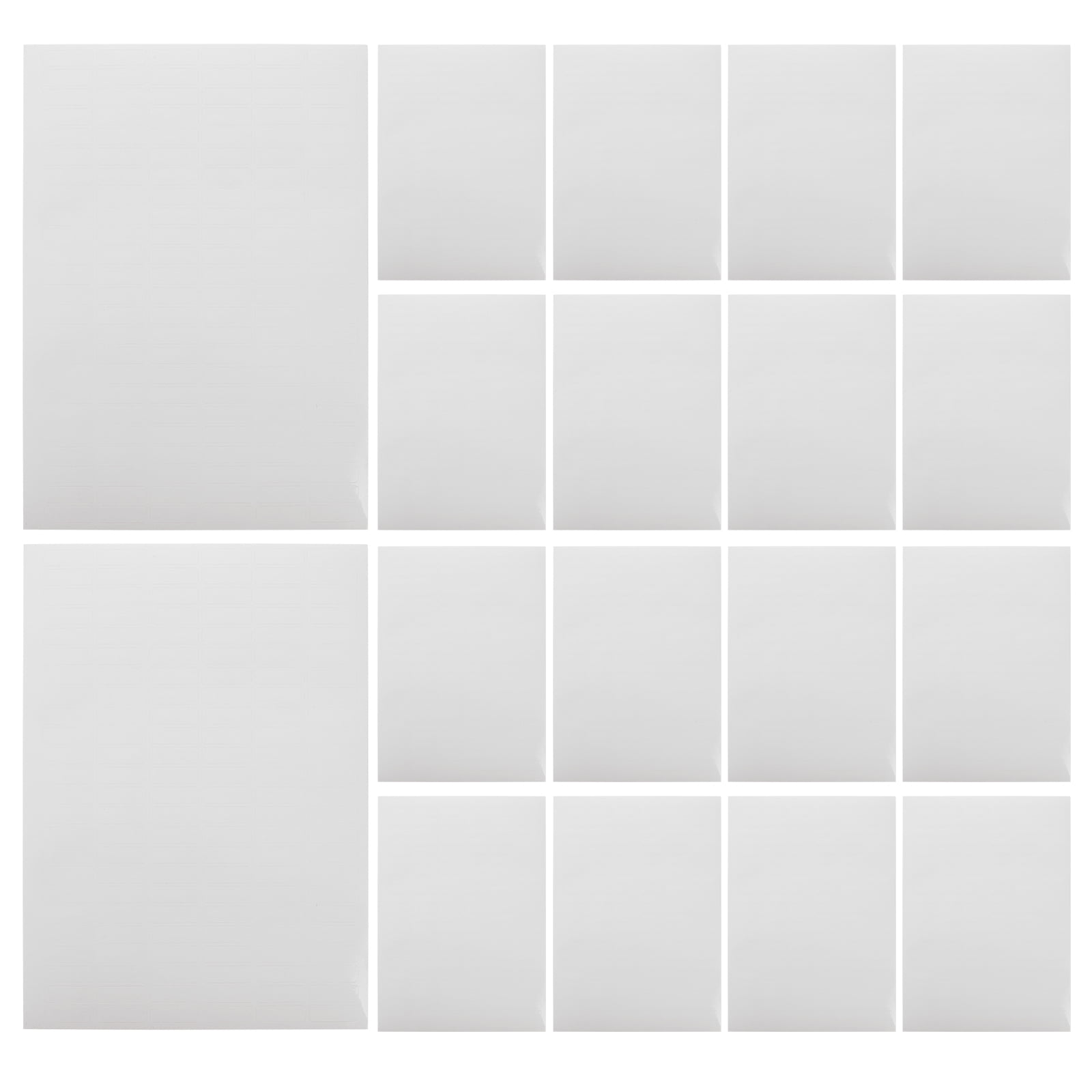 LOLIPPYY White Printable Address Labels Stickers, Removable Sticker ...