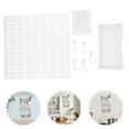 LOLIPPYY White Polypropylene Wall Mount Tool Organizer for Versatile ...