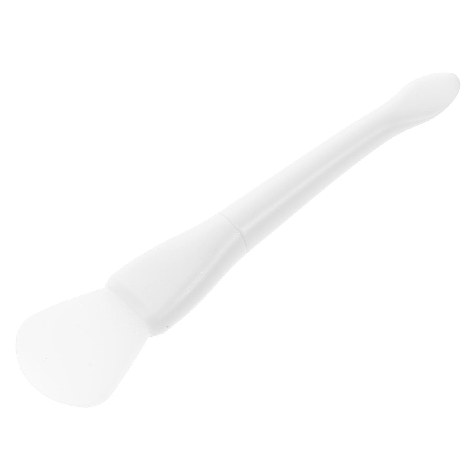 LOLIPPYY White Silicone Facial Mask Applicator with Dual Ended Fishtail ...