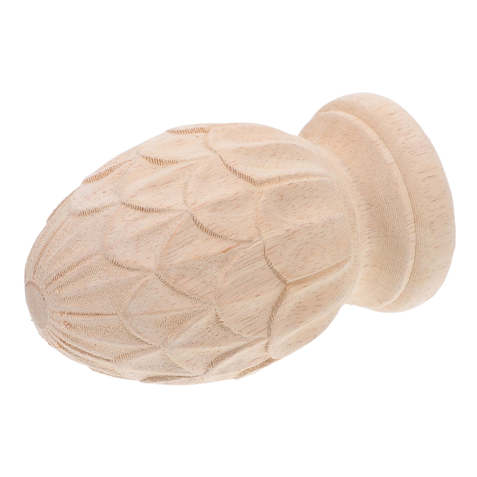 LOLIPPYY Wood Finials for Staircases Decorative Pineapple Shape 1Pack ...