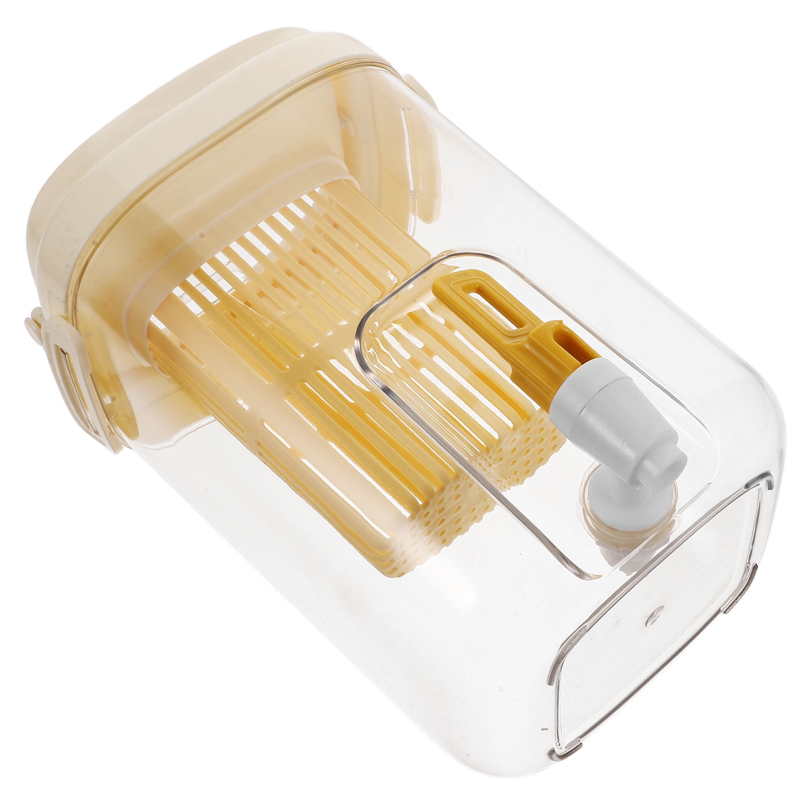 LOLIPPYY Yellow Beverage Dispenser with Spigot Food Safe Plastic Water ...