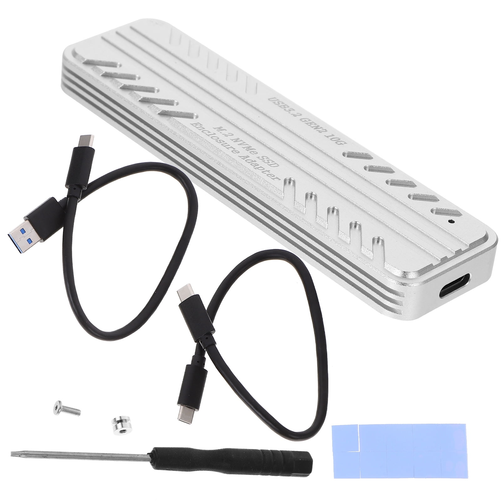 LOLIPPYY internal ssd drive external case M2 SSD Enclosure Lightweight ...