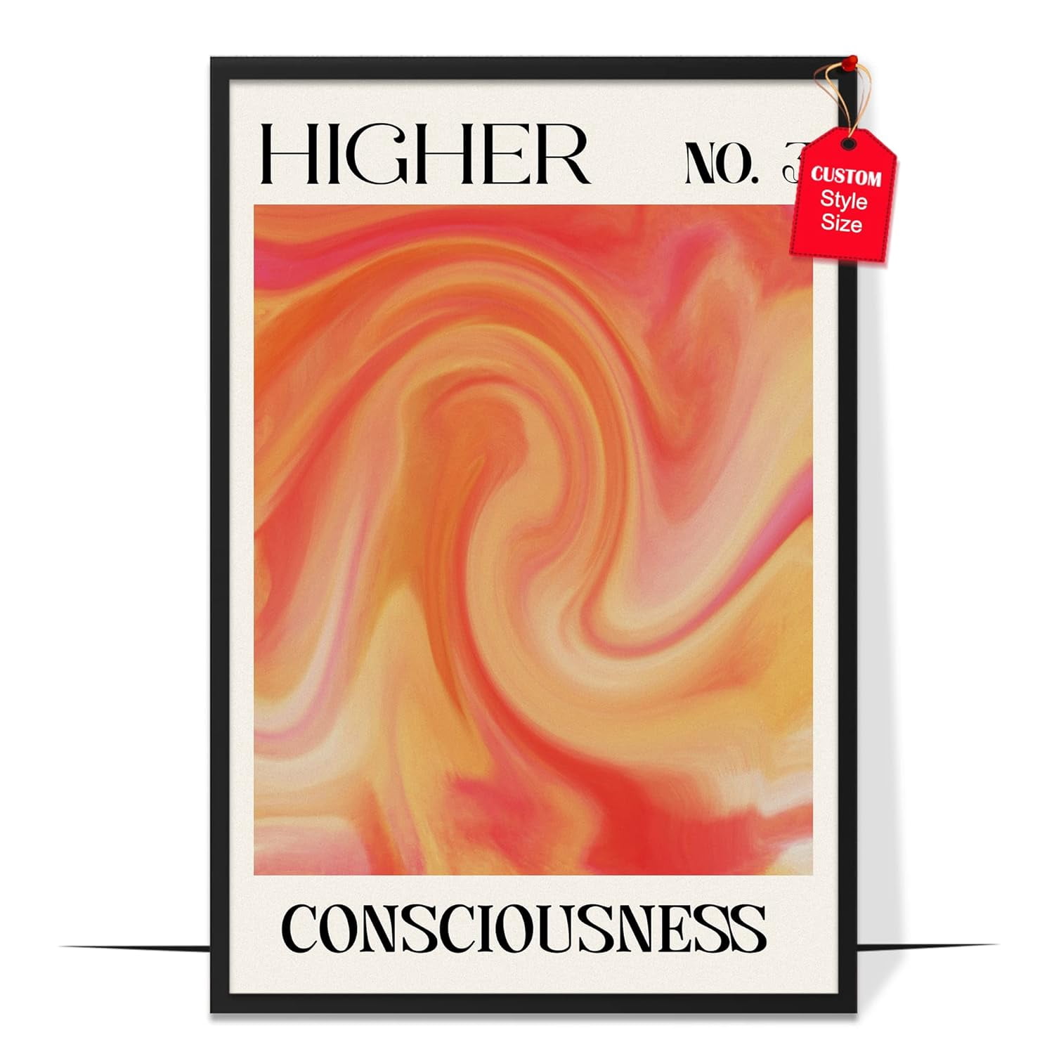 LOLUIS Aesthetic Wall Decor, Aura Energy Spiritual Gradient Trendy ...