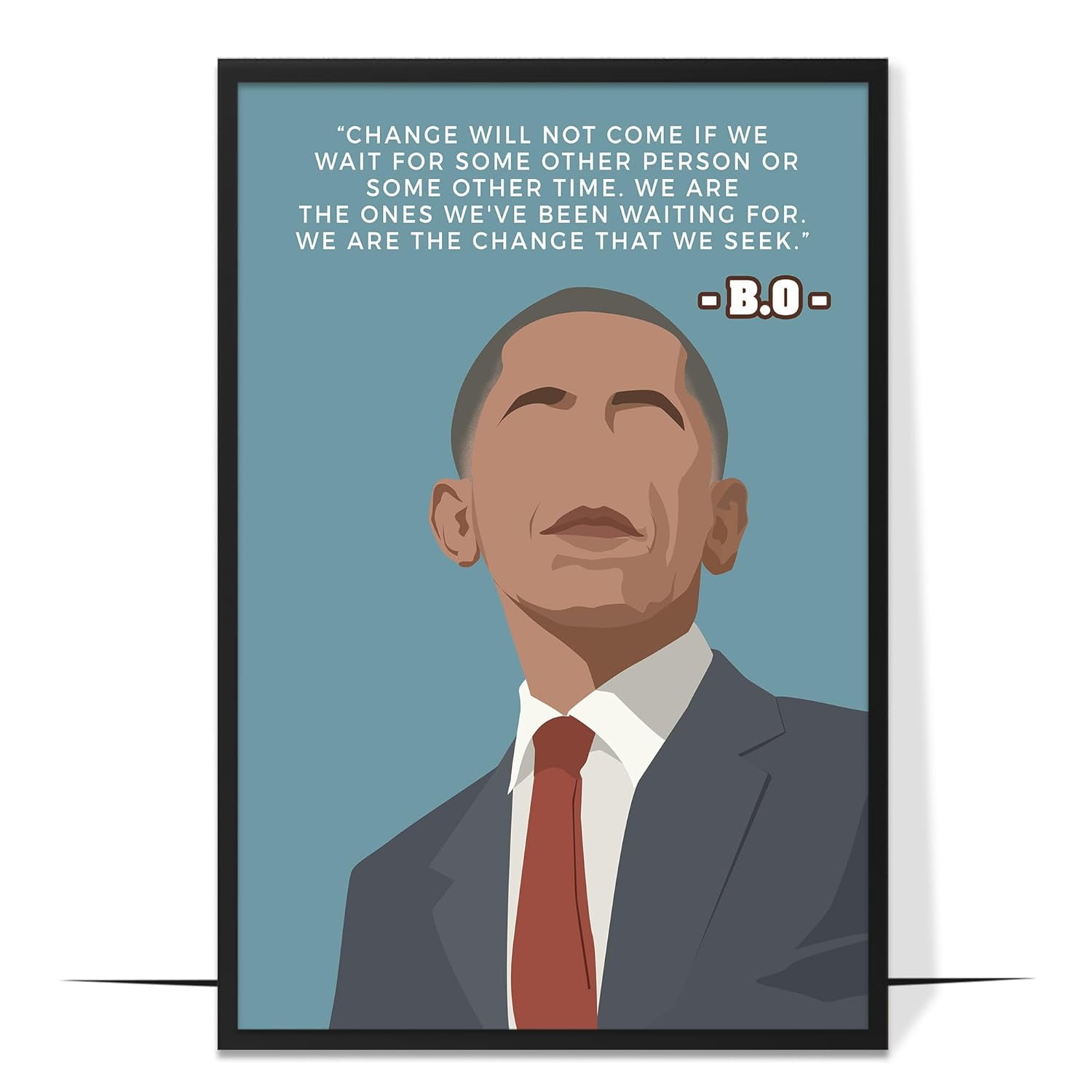 LOLUIS Motivational Quotes Wall Art, Inspirational History Presidents ...