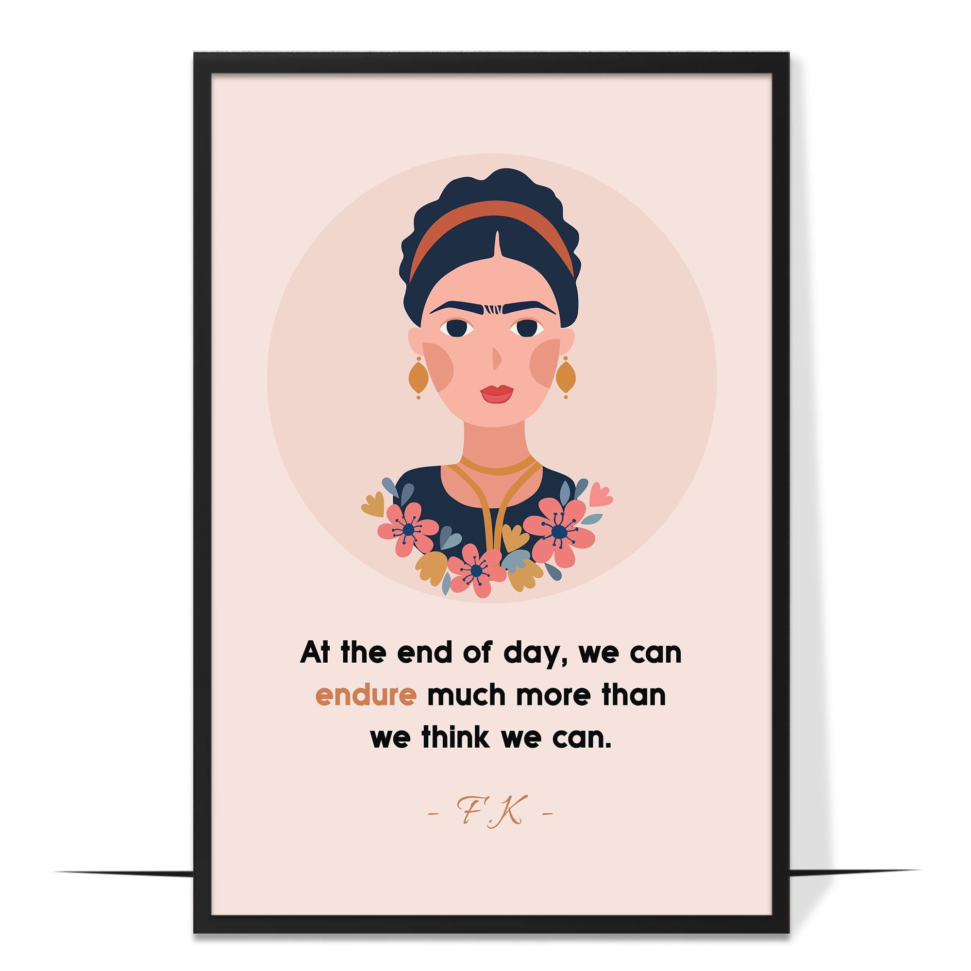 LOLUIS Inspirational Quotes Wall Art, Empowered Women Art Print Decor ...