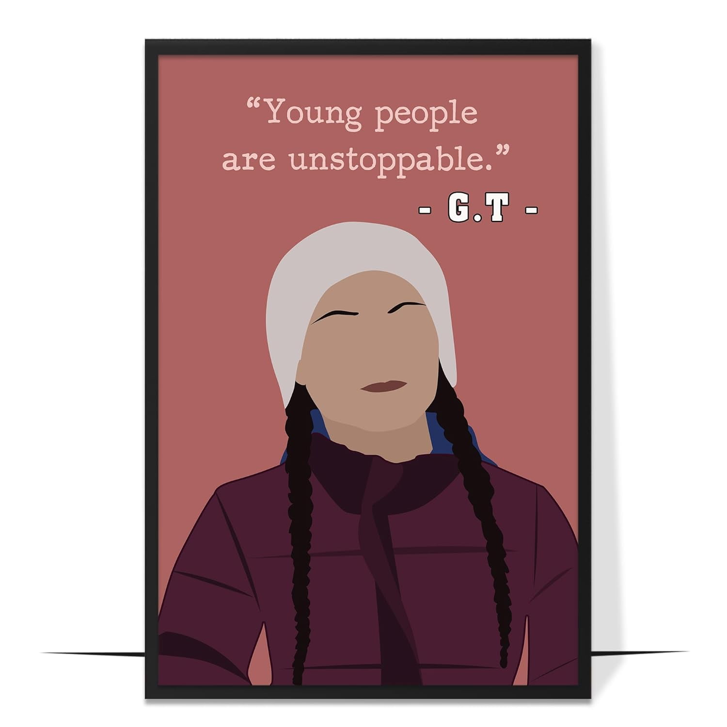 LOLUIS Inspirational Quotes Wall Art, Empowered Women Art Print Decor ...