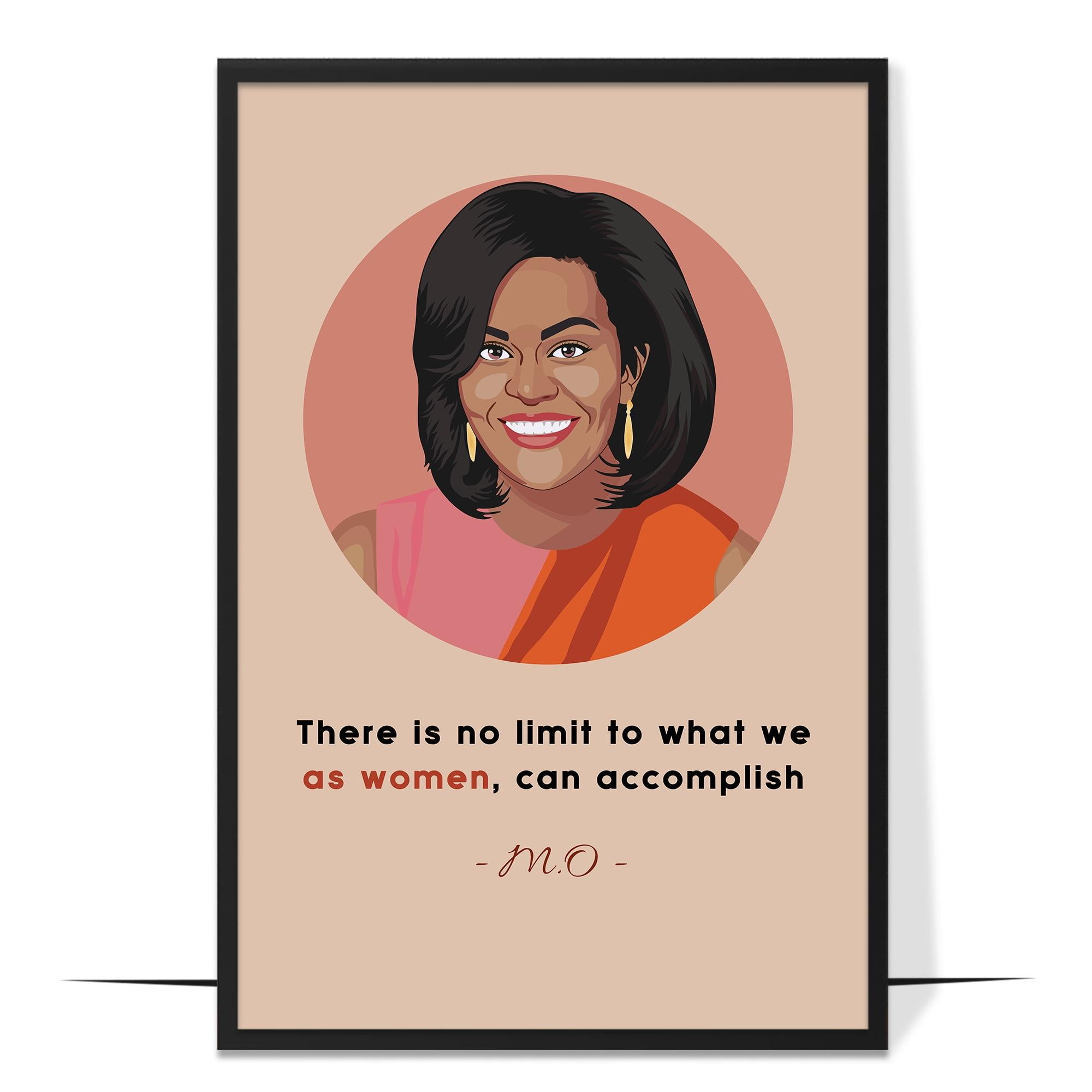 LOLUIS Inspirational Quotes Wall Art, Empowered Women Art Print Decor ...