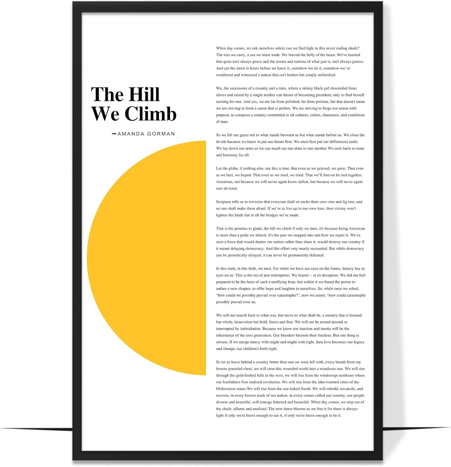 LOLUIS Inspirational Quotes Wall Art, Feminist Motivational Amanda ...