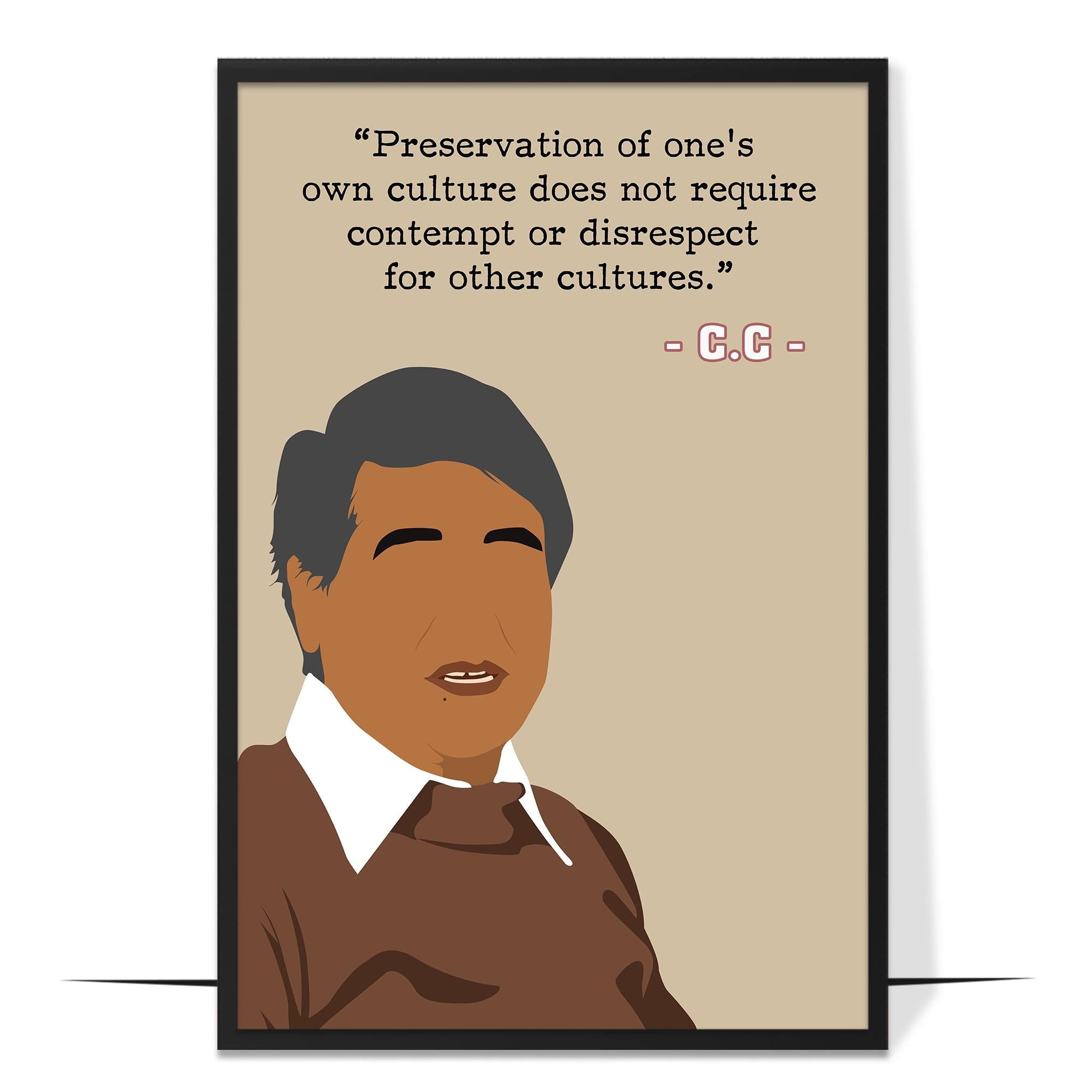 LOLUIS Inspirational Quotes Wall Art, Hispanic Leaders Art Print Decor ...