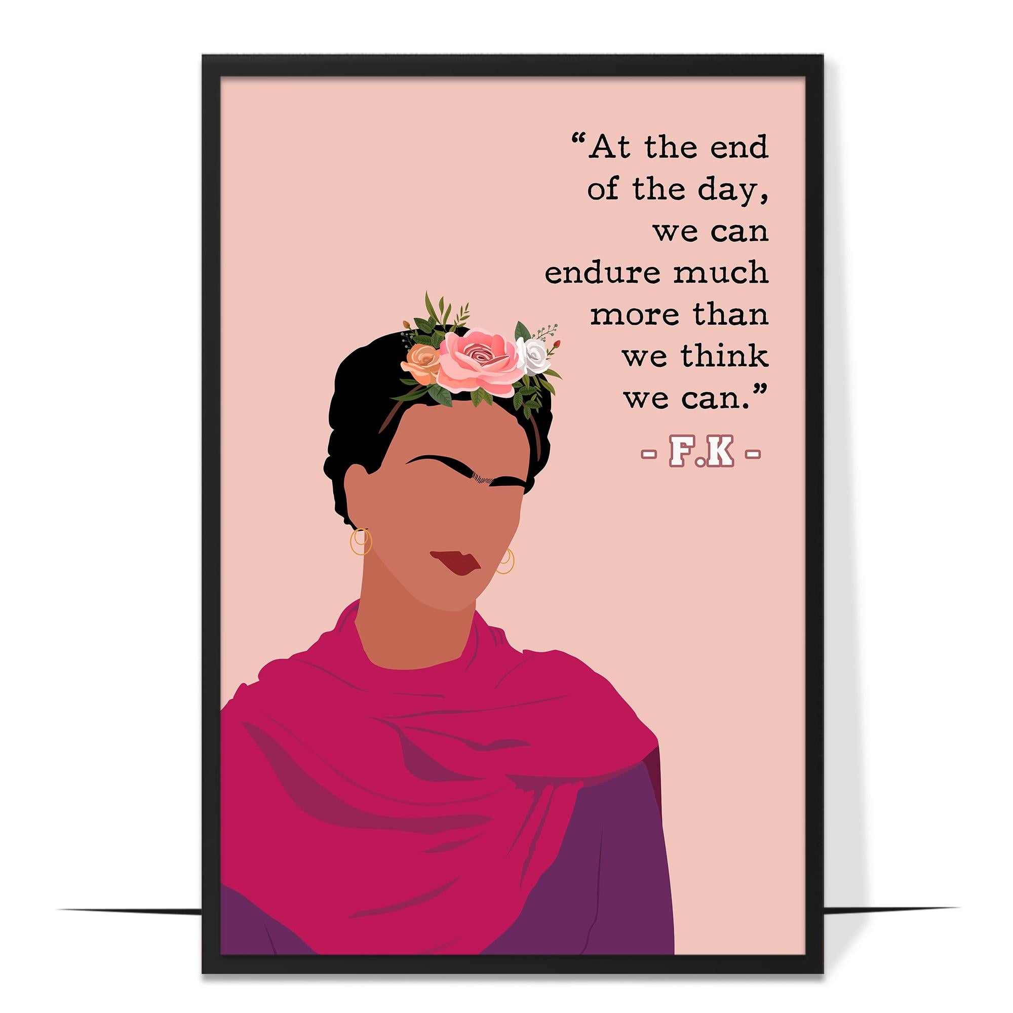 LOLUIS Inspirational Quotes Wall Art, Hispanic Leaders Art Print Decor ...