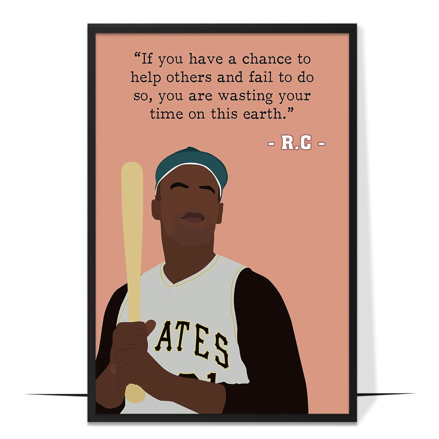 LOLUIS Inspirational Quotes Wall Art, Hispanic Leaders Art Print Decor ...